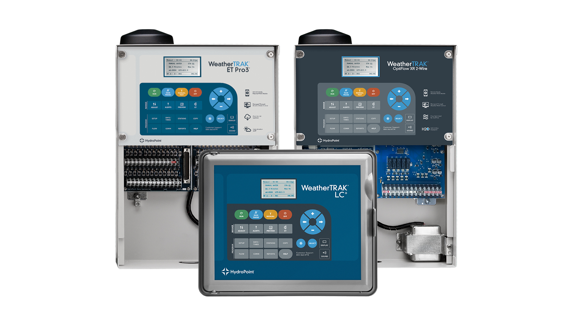WeatherTRAK All-inclusive Controller Options